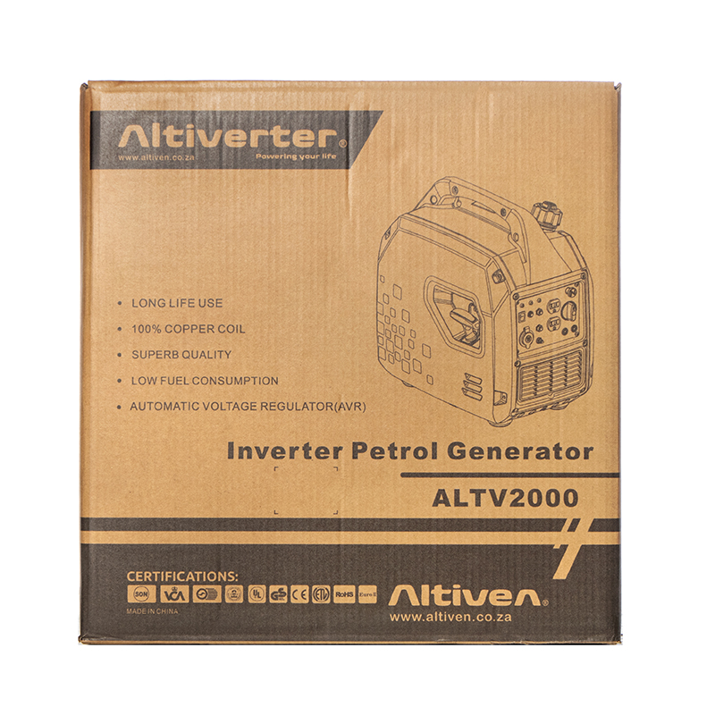 ALTIVERTER® 2.1KVA Pure Sine Wave Inverter Generator - Black Edition 1.8KW | Altiven Power Tools